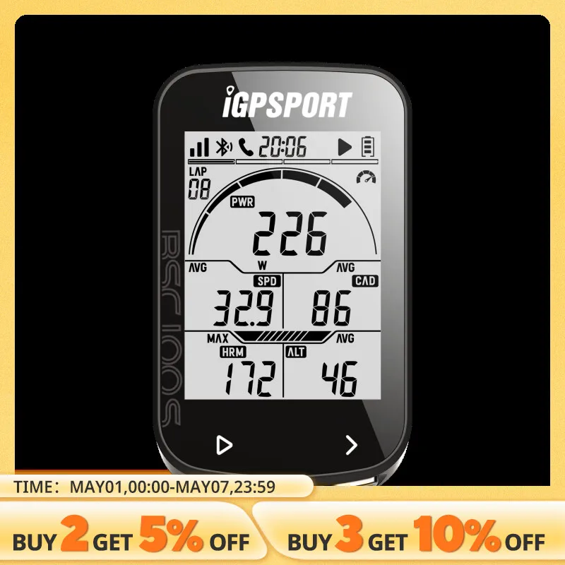 GPS-Bike-Computer-IGPSPORT-BSC100S-Cycle-Wireless-Speedometer-Bicycle ...