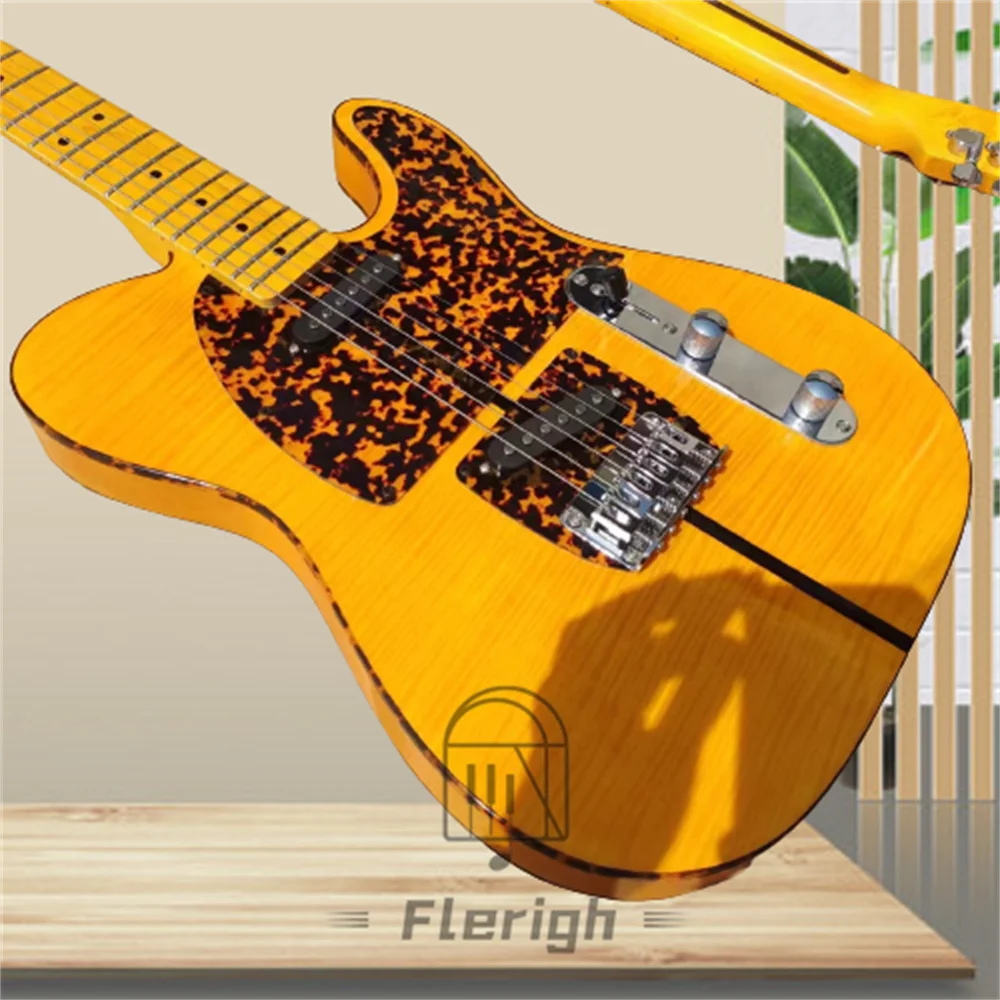 Prince-HS-Anderson-Hohner-Madcat-Mad-Cat-Tele-Amber-Yellow-Flame-Maple ...