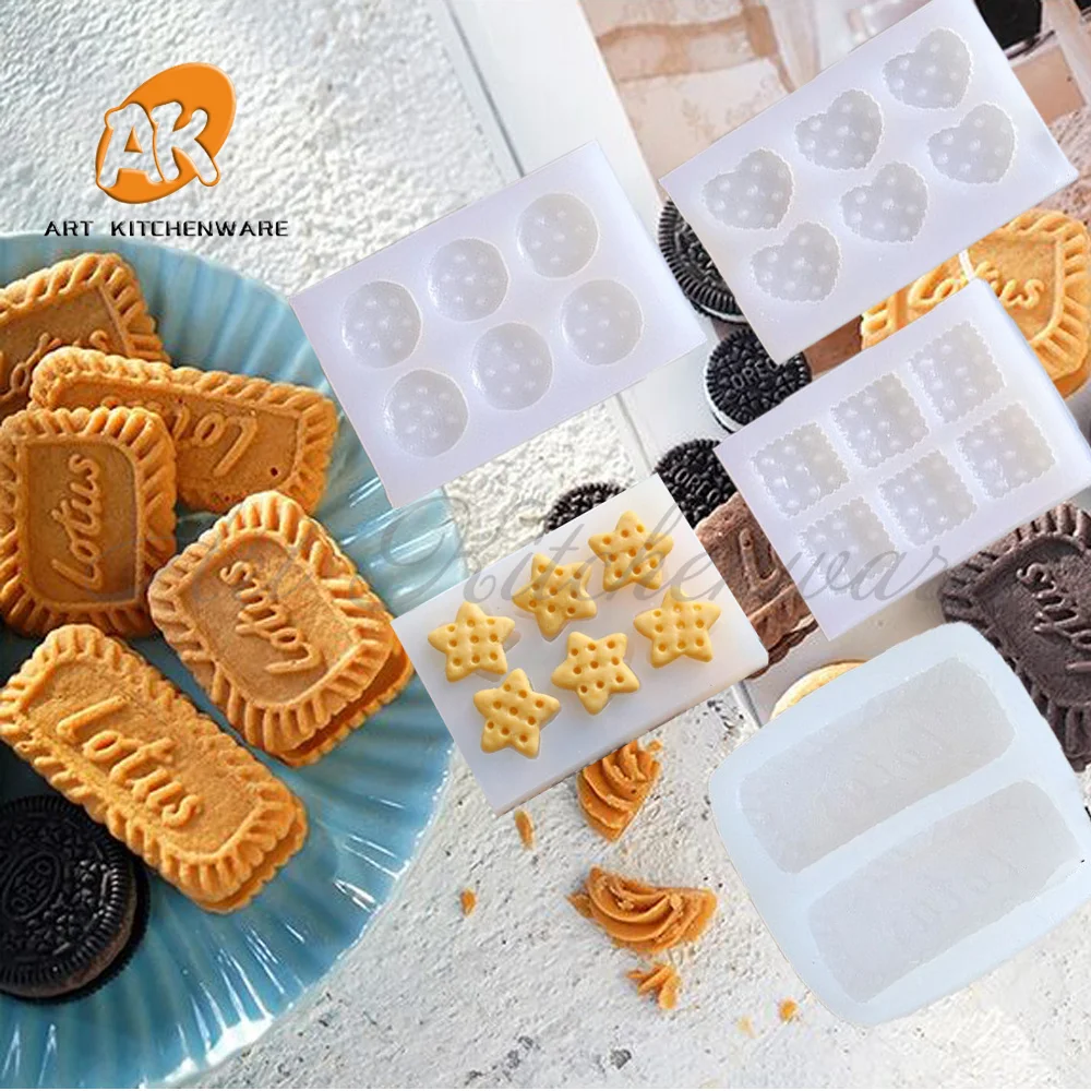 Decorating Tools Cookies Silicone Mold | Silicone Mold Kitchen Fondant ...