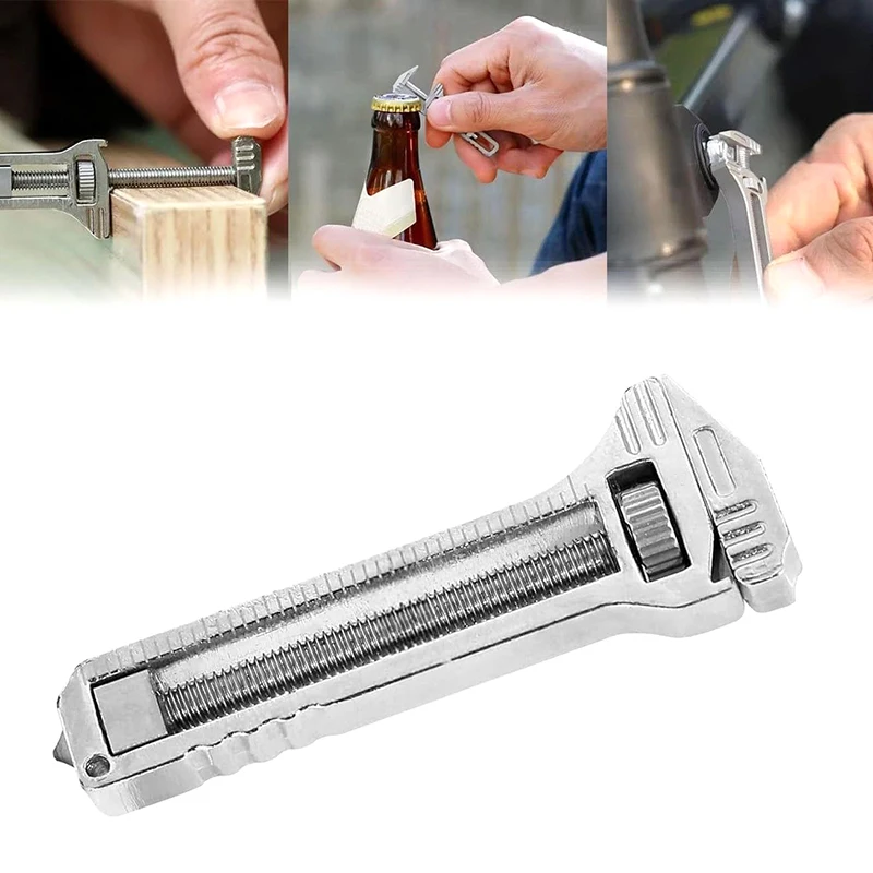 Portable Titanium Multitool Combines Bottle Opener Tungsten Attack Head ...
