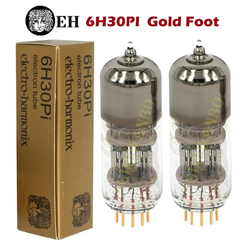 Russian-EH-6H30-6H30PI-6N6-Vacuum-Tube-Gold-Foot-6H30-Electronic-Tube ...