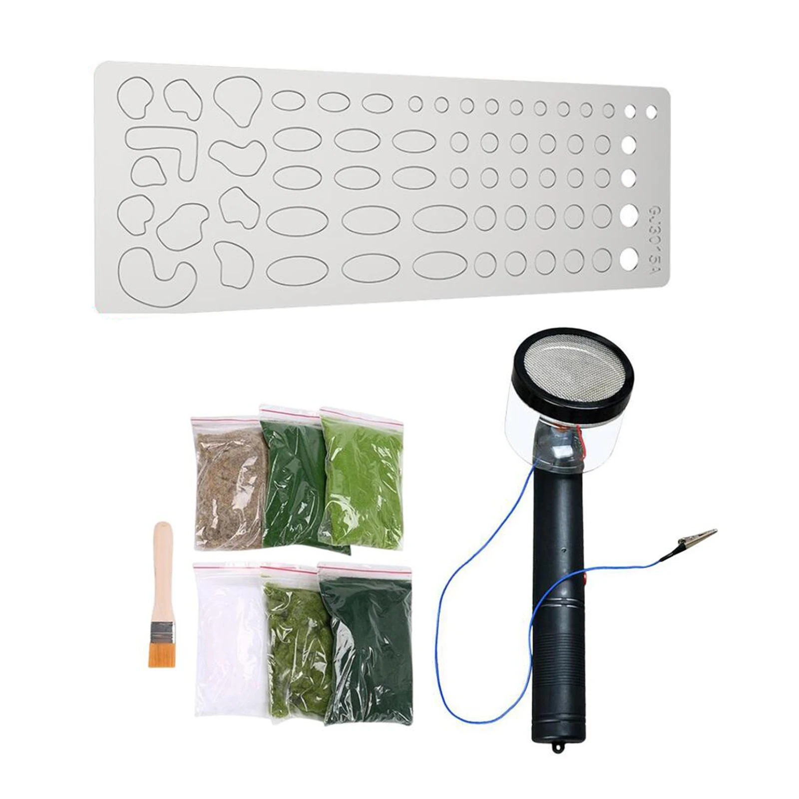 Static-Grass-Flocking-Applicator-Electrostatic-Grass-Planter-Handicraft ...