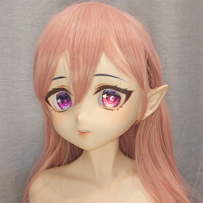 グアバドールカスタムDM05等身大1/1オーダー制メイクアニメハードビニールPVC人形ヘッドおもちゃアクセサリー