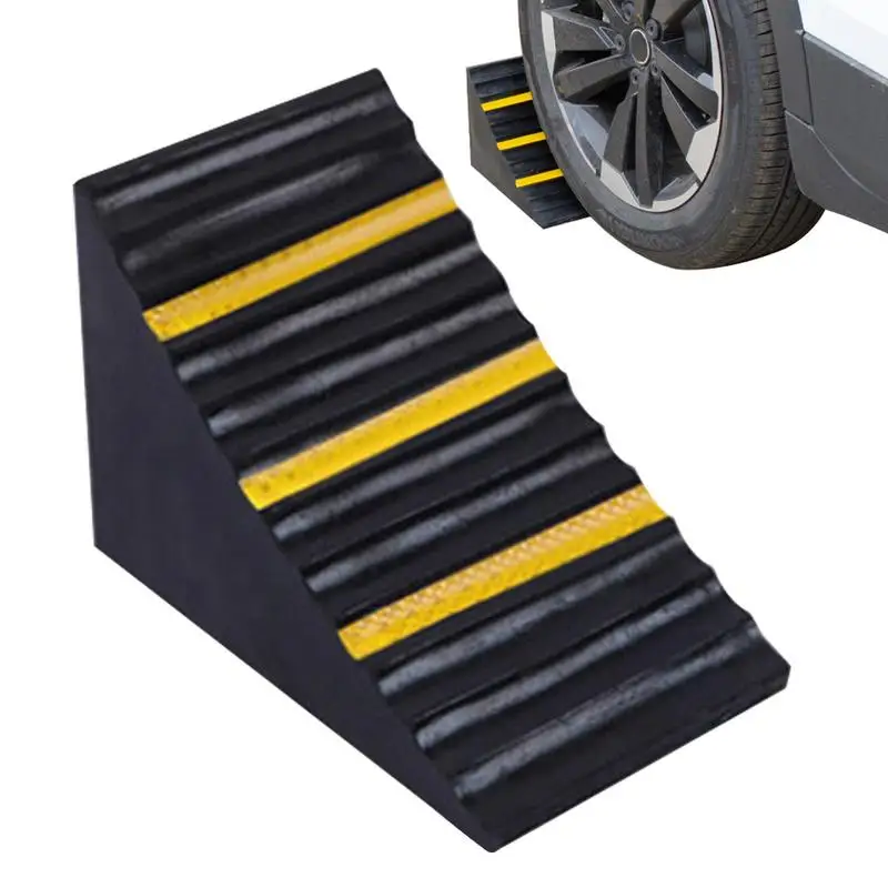 Wheel Chock Wheel Stopper With Reflective Strips Tire Holder Suits Your ...