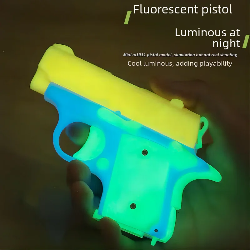 3D-Glowing-Fluorescent-Gravity-Tomato-Gun-Automatic-Recoil-Plastic-Toy ...