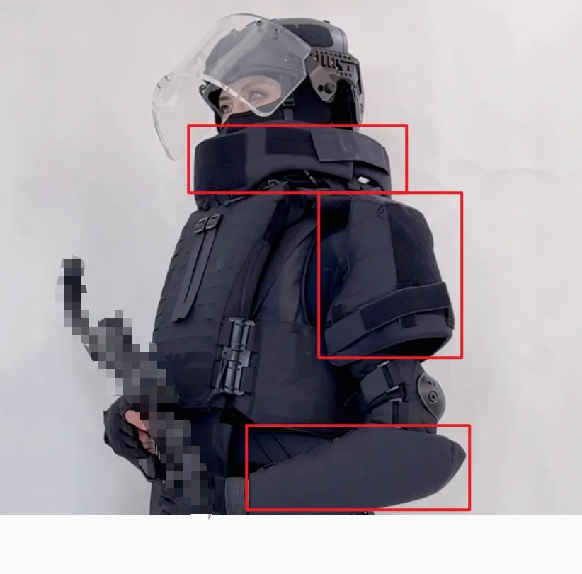 Tactical Vest Paintball Game Protective Gear, Neck/Shoulder/Arm/Leg ...
