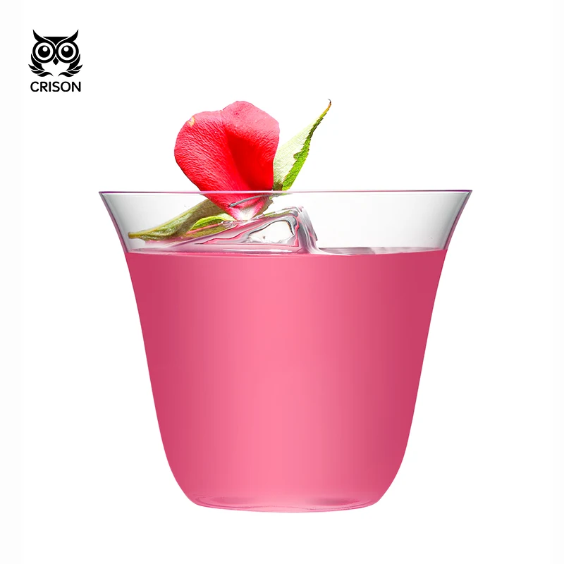 CRISON WK5105 Handmade Ultra-Thin Crystal Glass Japanese Style Whiskey ...