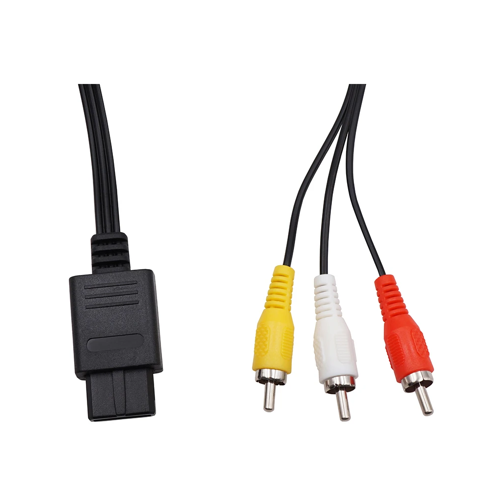 1.8M for Nintendo 64 Audio TV Video Cord AV Cable to RCA for Super ...