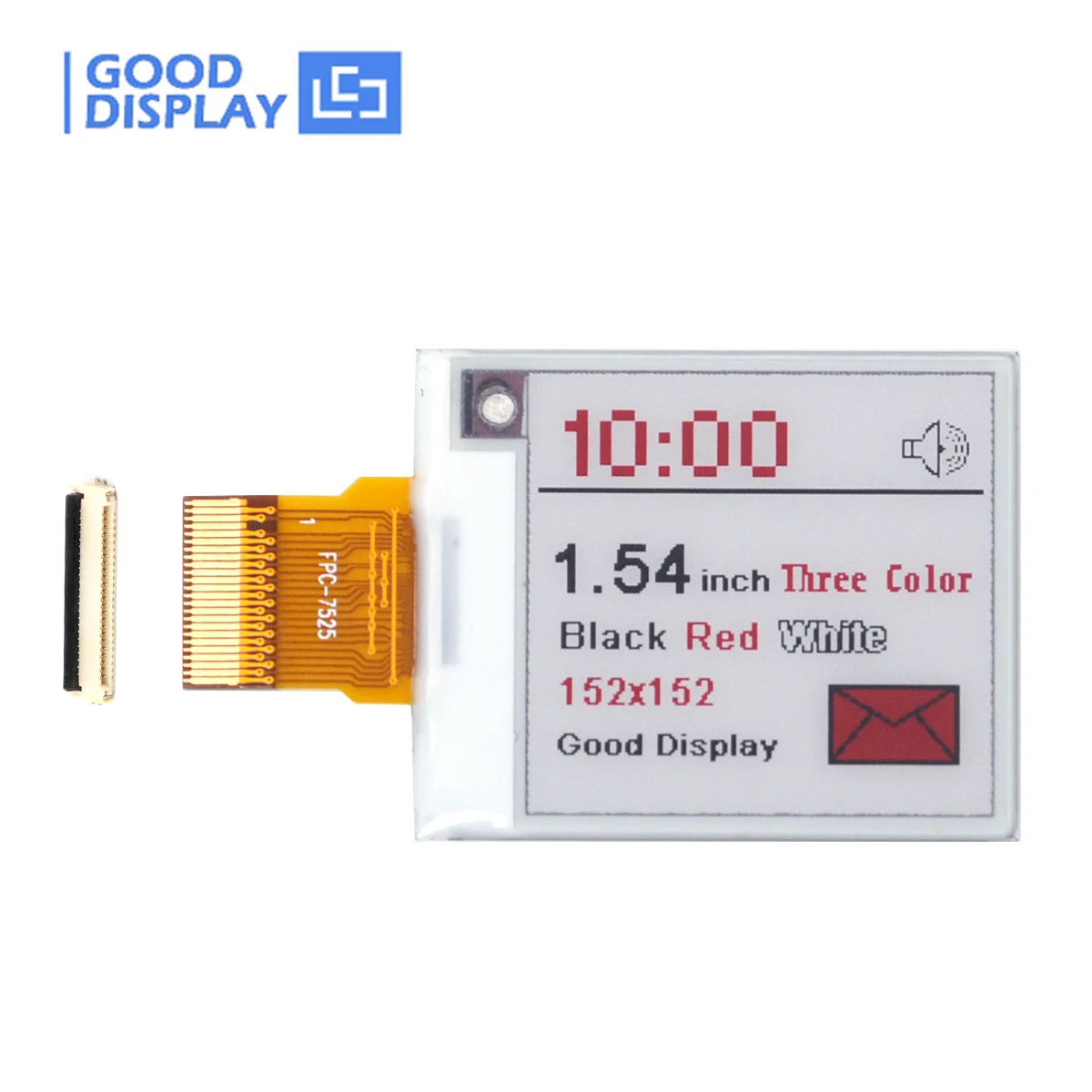 E paper Display Price Tag ESL Color 1.54 Inch 152x152 SSD1680 EPD Panel ...