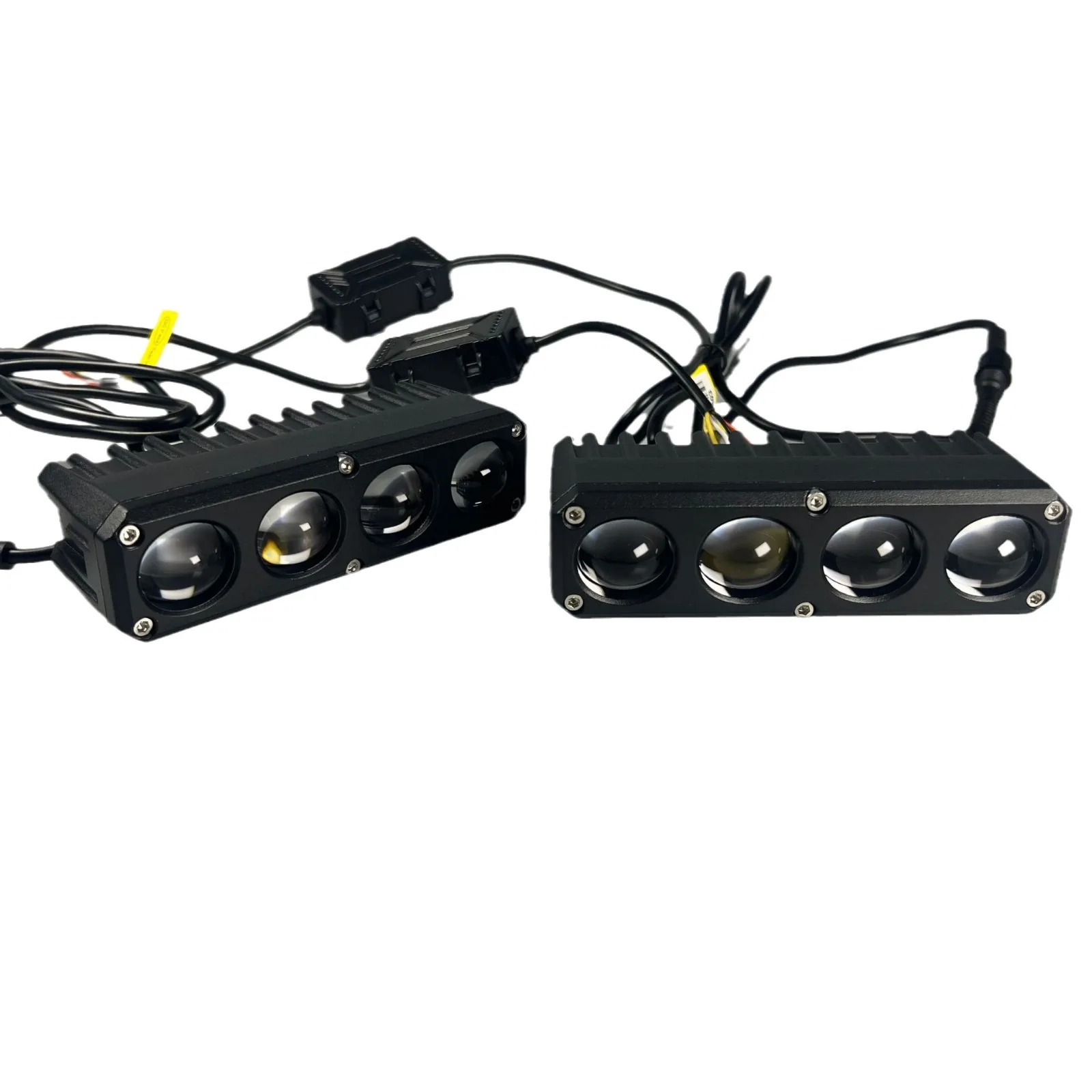 Exterior Quad Projector LED Grille Lights Dual-Color White/Yellow IP68 ...