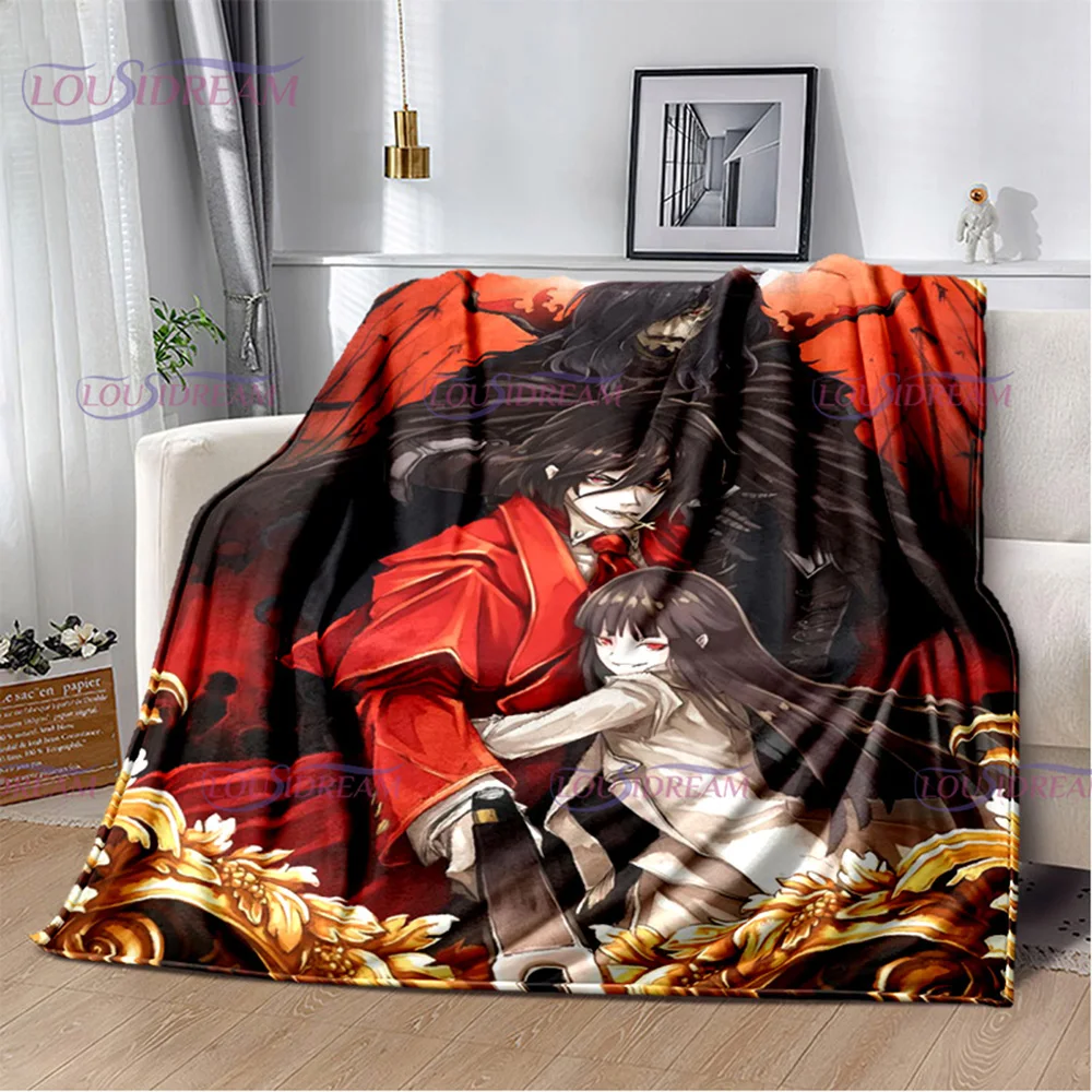 Manta-de-la-serie-Hellsing-de-Anime-con-estampado-de-Alucard-colcha ...