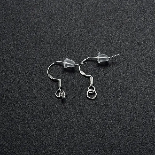 20-1000pcs Soft Silicone Rubber Earring Back Stoppers For Stud Earring ...