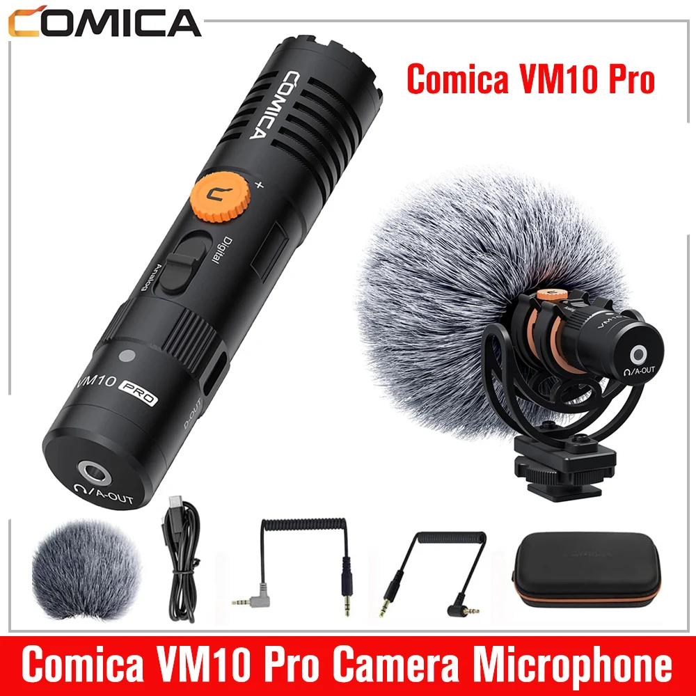 Comica-VM10-Pro-Handheld-Microphone-with-Shock-Mount-Gain-Control ...