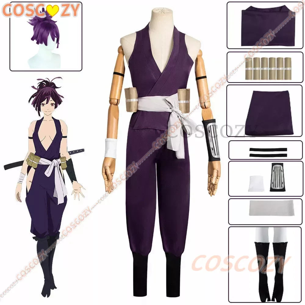 Anime-Jigokuraku-Yuzuriha-Cosplay-Costume-Wig-Kunoichi-Ninja-Women ...