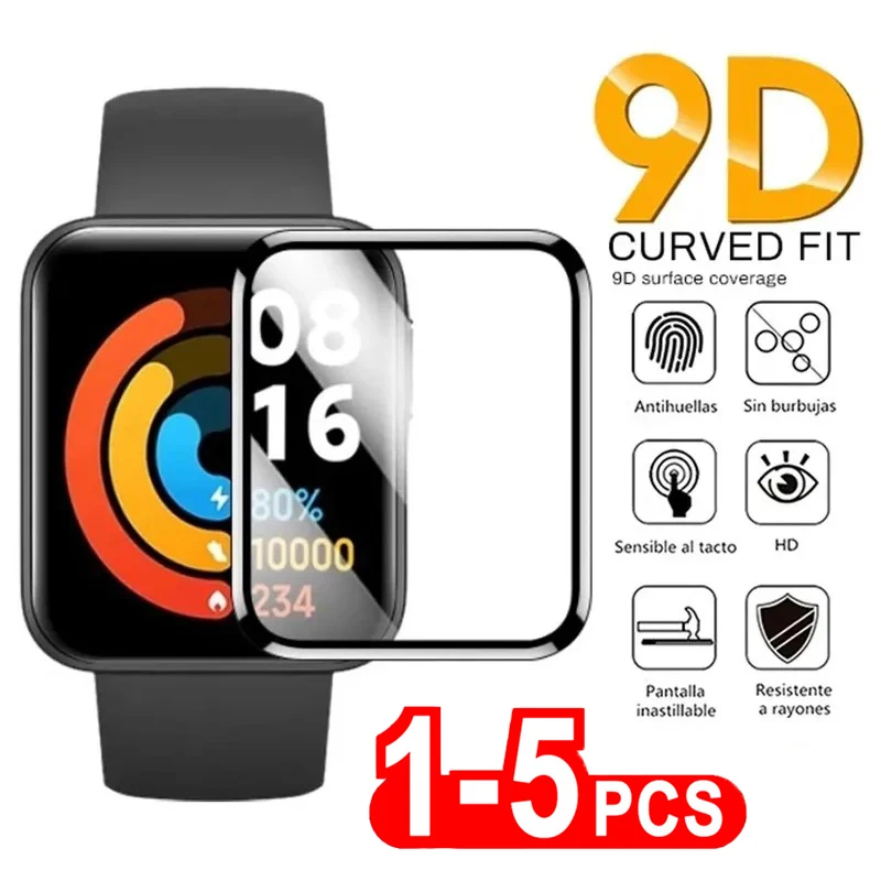 1-5pcs-3D-Curved-Edge-Full-Screen-Protector-For-Redmi-Watch-2-3-Lite ...