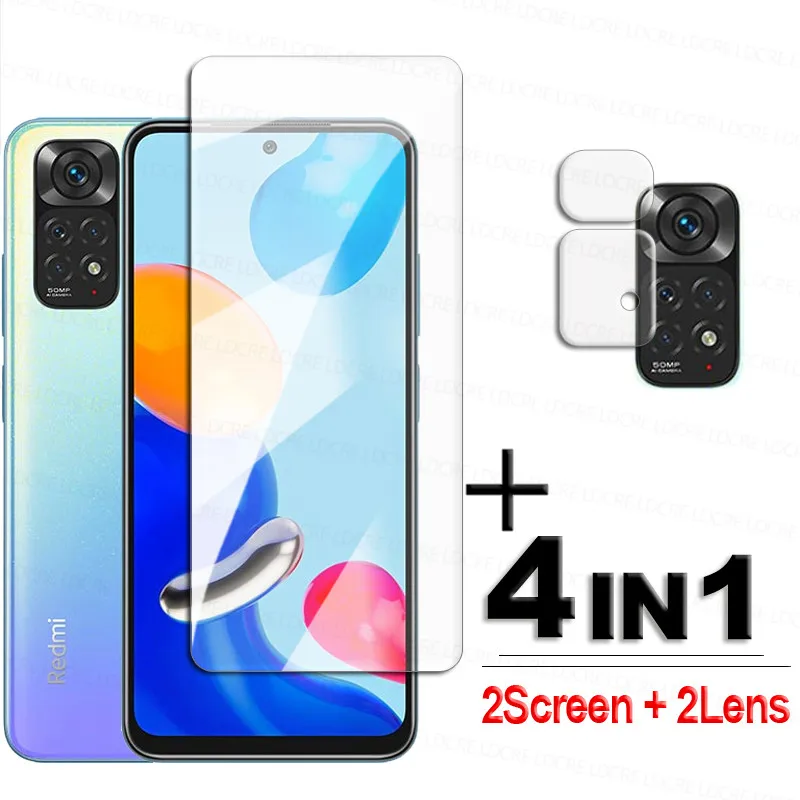 For Global Version Xiaomi Redmi Note 11 Glass Screen Protector For ...