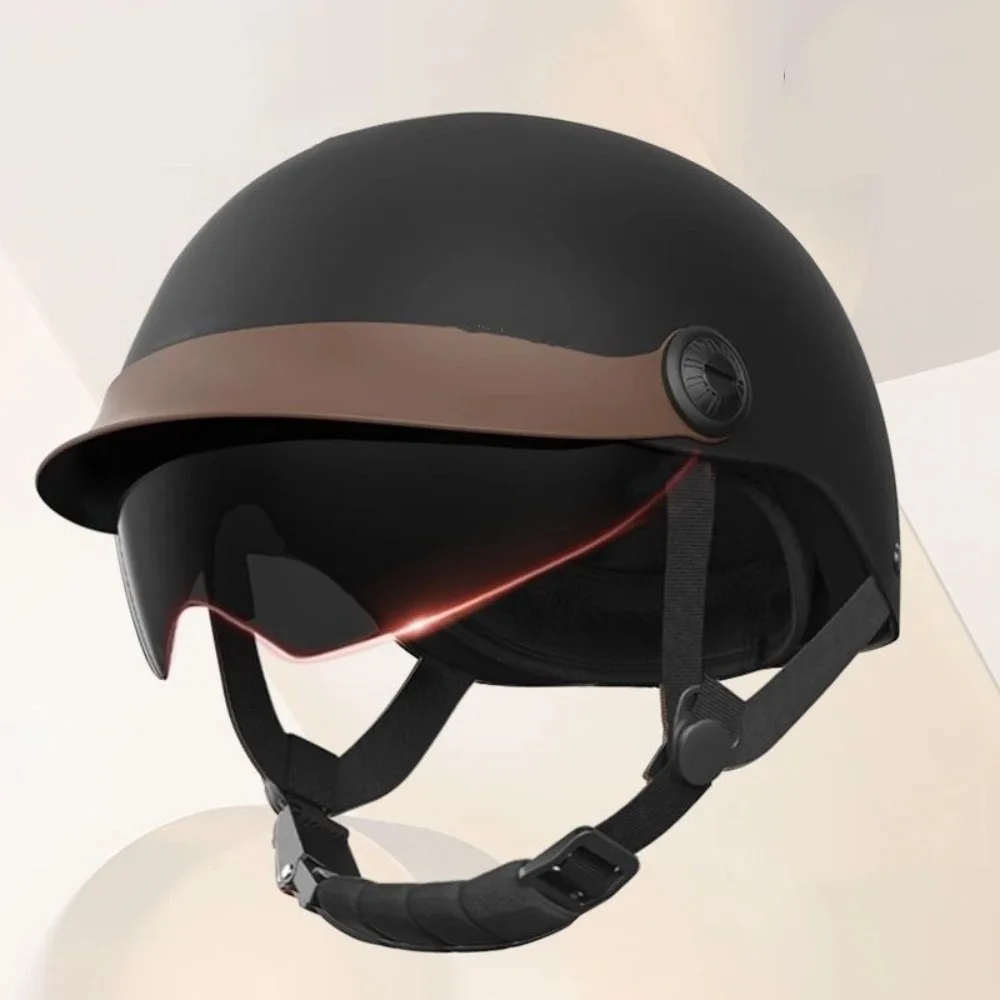 Vintage Ultra Light Electric Bicycle Helmet Sunscreen Breathable ...