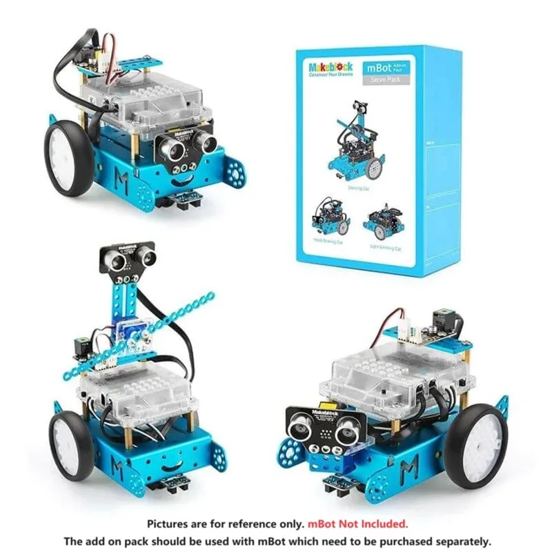 Makeblock-Servo-Cat-Robot-3-en-1-paquete-adicional-para-mBot-bloques-de ...