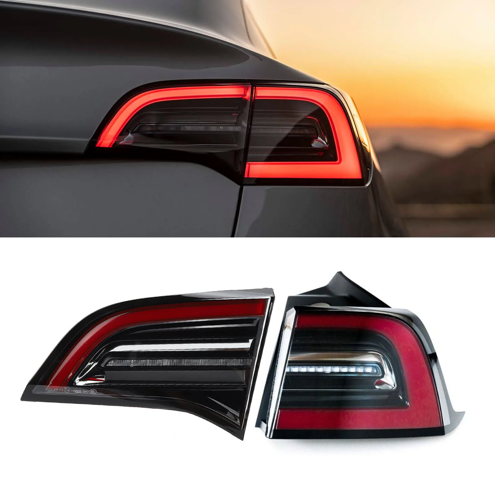 Rear Left Right Inner Tail Light 1502089 00 B Tail Lamp Assembly Fit ...