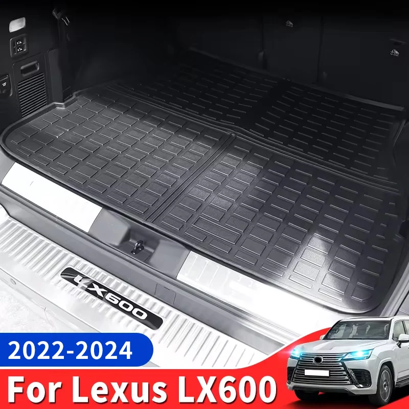 For-2022-2023-2024-Lexus-Lx500D-Lx600-7-Seats-Car-Trunk-Tail-box-mat-LX ...