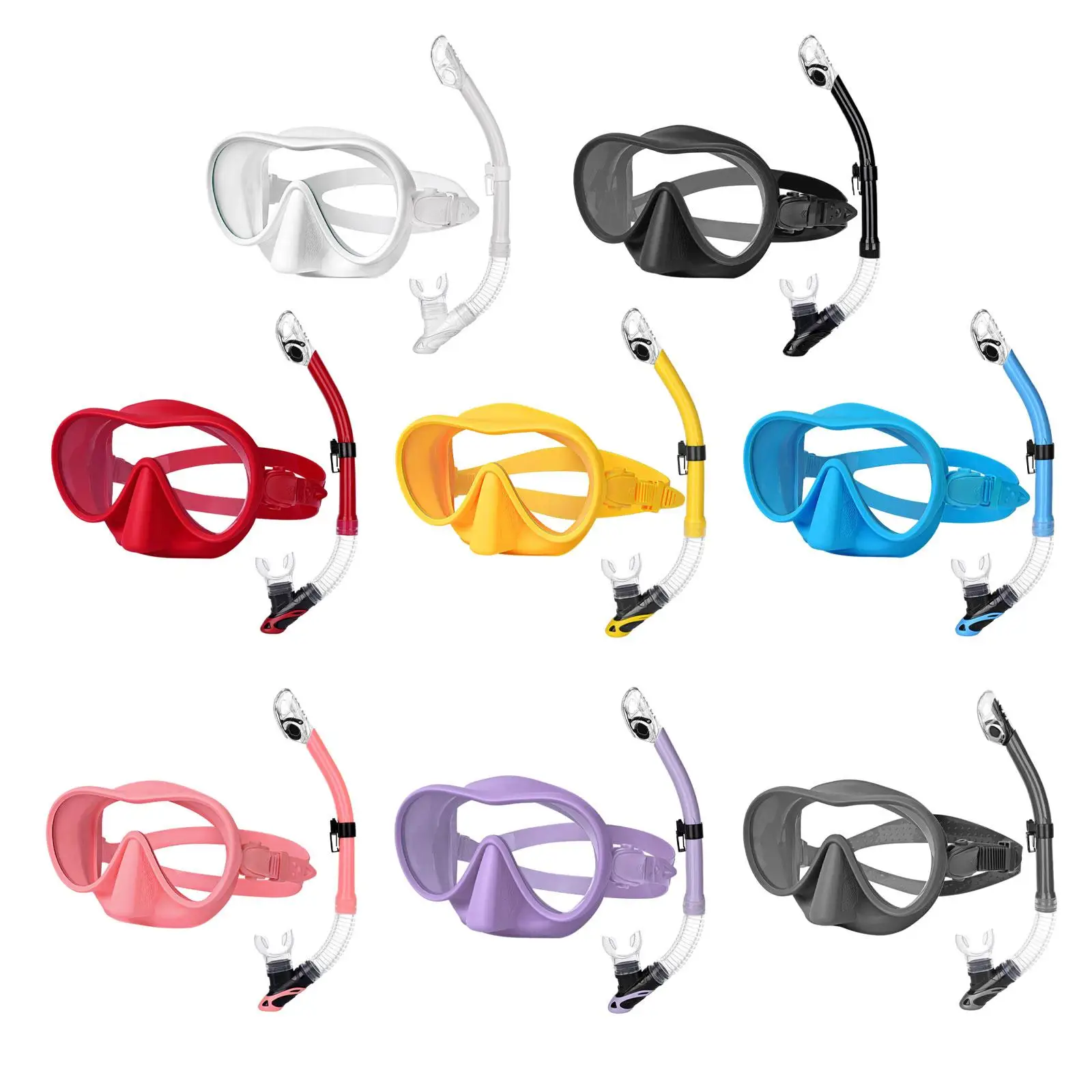 Snorkel-Set-Snorkel-Swim-Goggles-Wide-View-Diving-Mask-Women-Snorkeling ...