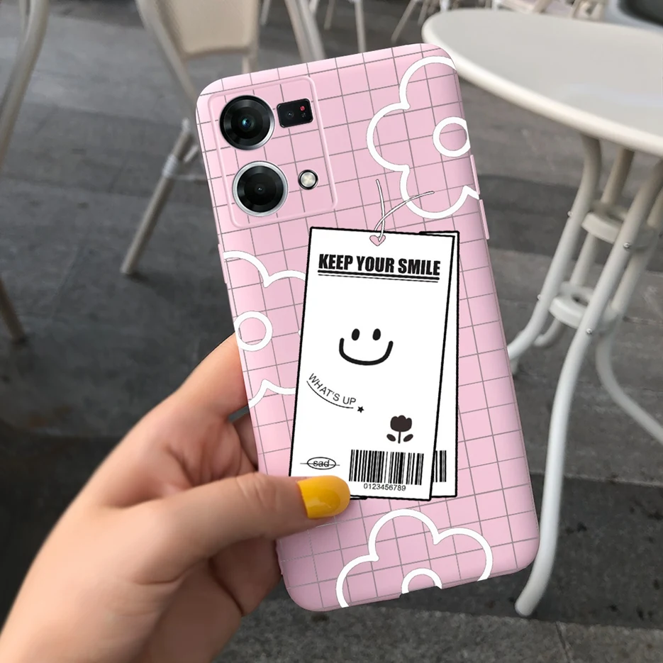 Generic For Oppo Reno7 4G Case CPH2363 Oppo F21 Pro 2022 Lovely Art ...