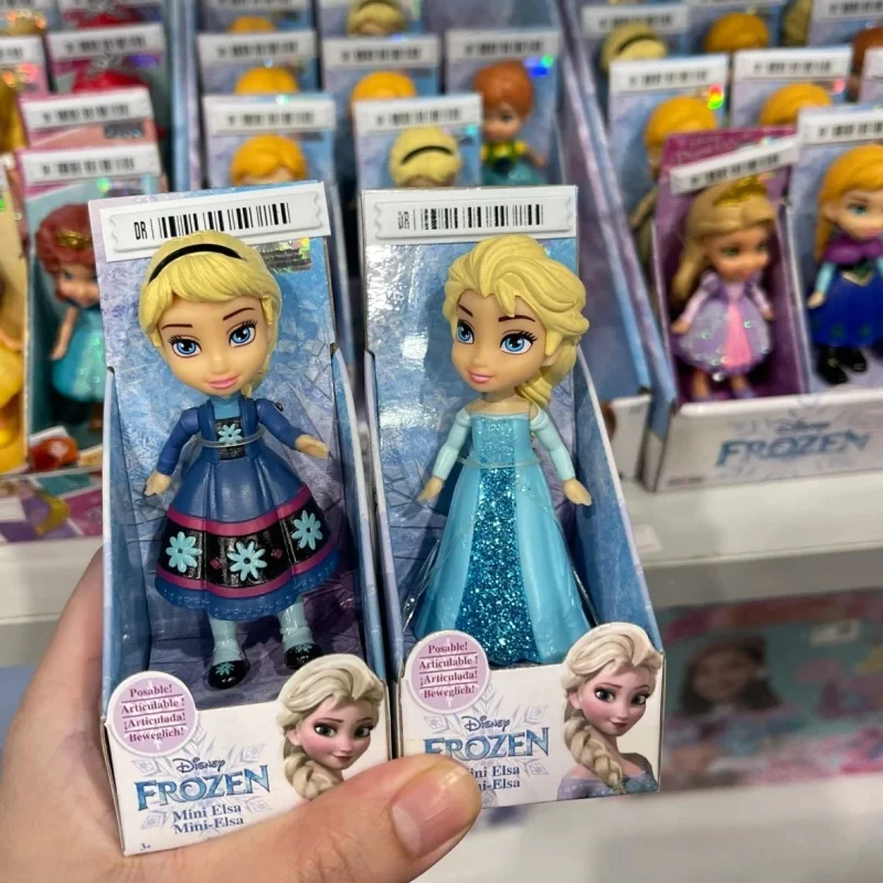 Disney-figura-DE-ACCI-N-DE-Frozen-modelo-de-princesa-en-miniatura ...