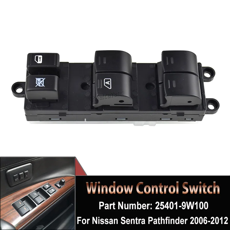 New For Nissan Teana J31 J32 VQ23/35 Sentra Front Left Master Electric ...