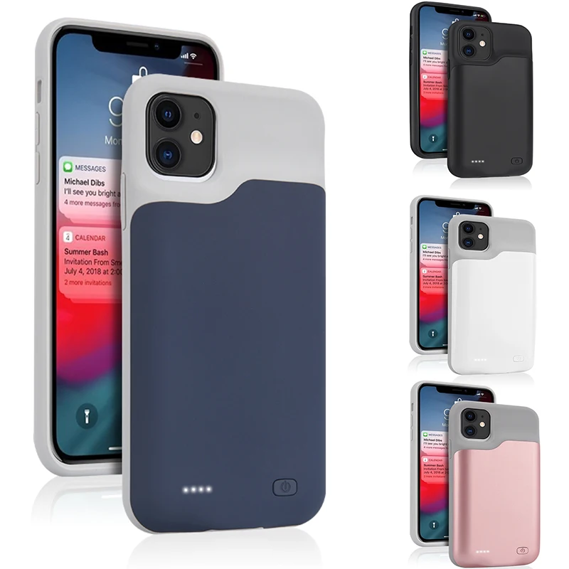 Battery-Case-For-iPhone-14-13-12-11-Pro-Max-Smart-Power-Bank-Charging ...