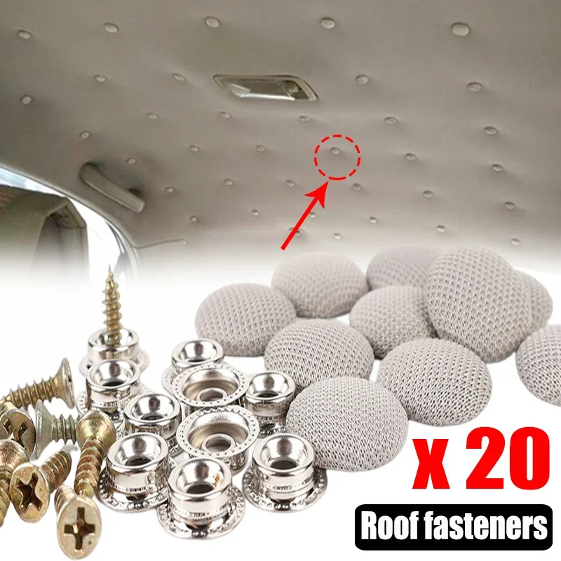 Car-Roof-Fixing-Buckles-Universal-Car-Interior-Roof-Cloth-Fixing-Screw ...