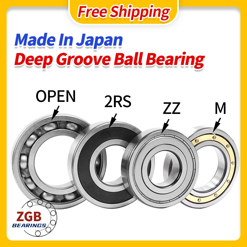 JAPAN-Origin-Bearing-Deep-Groove-Ball-Bearings-6213-6214-6215-6216-ZZ ...