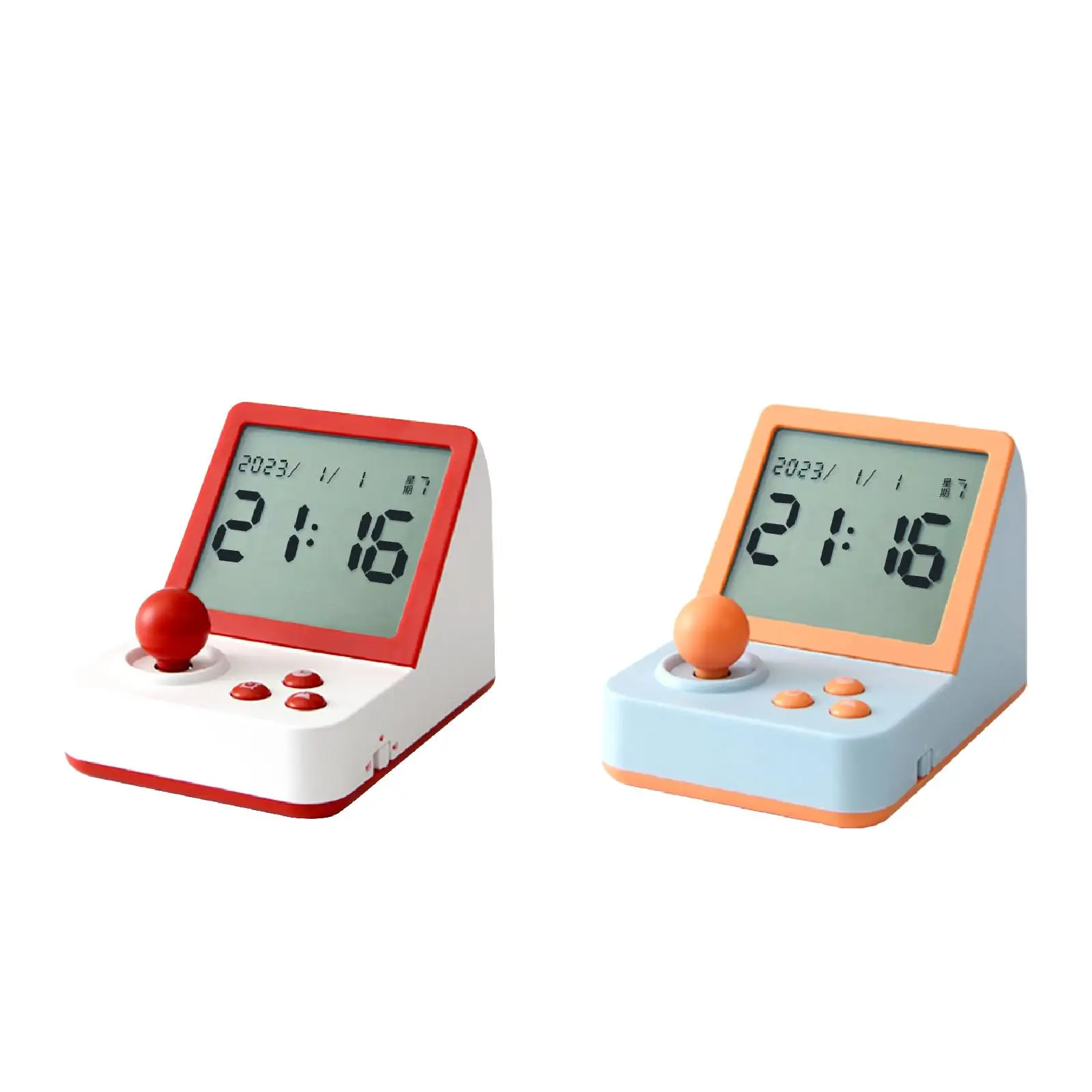 Small-Alarm-Clock-Timer-Game-Console-Shape-Easy-Multifunction-Digital ...