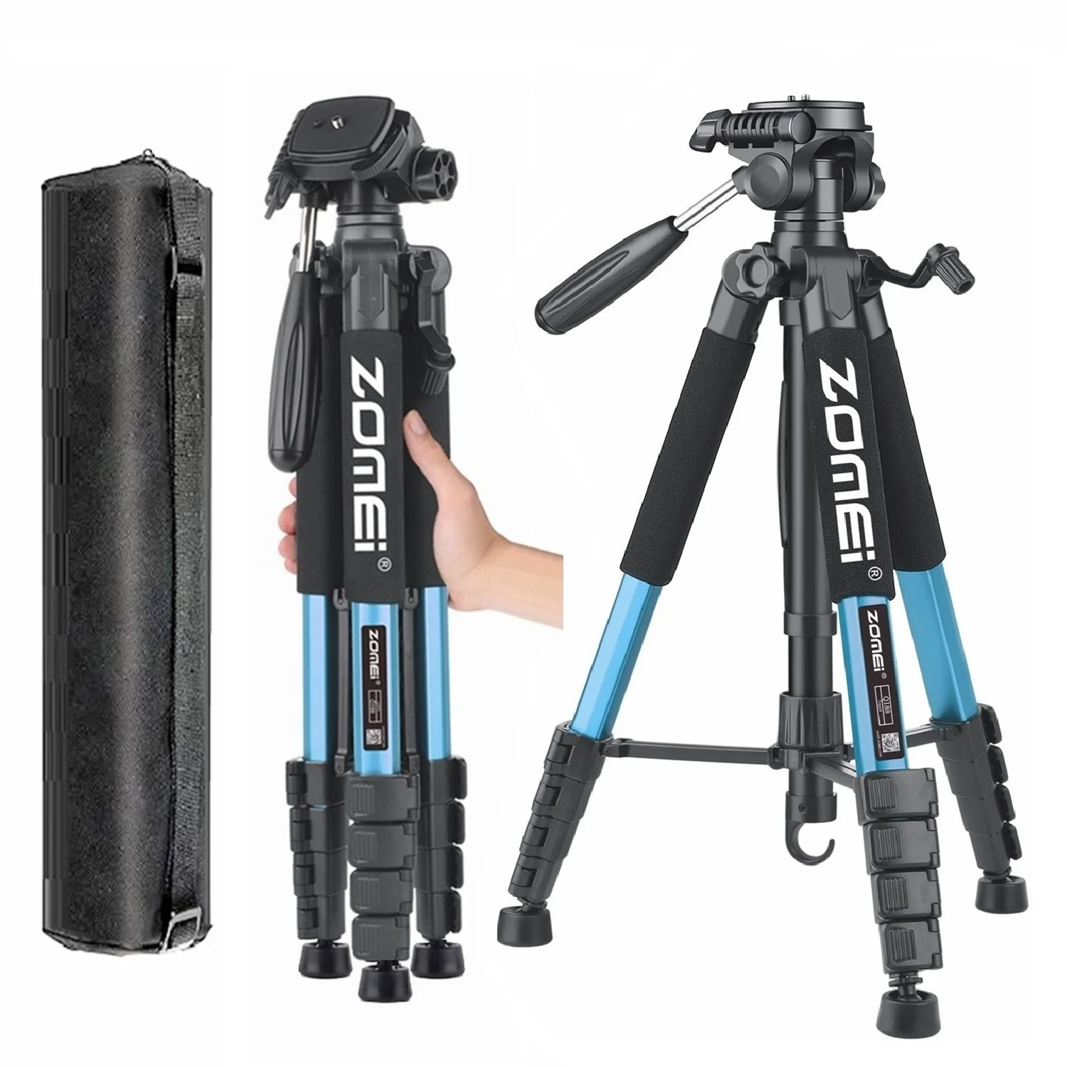 187cm-73-6in-360-Rotate-Phone-Photography-Stand-Zomei-Heavy-Duty-Tripod ...