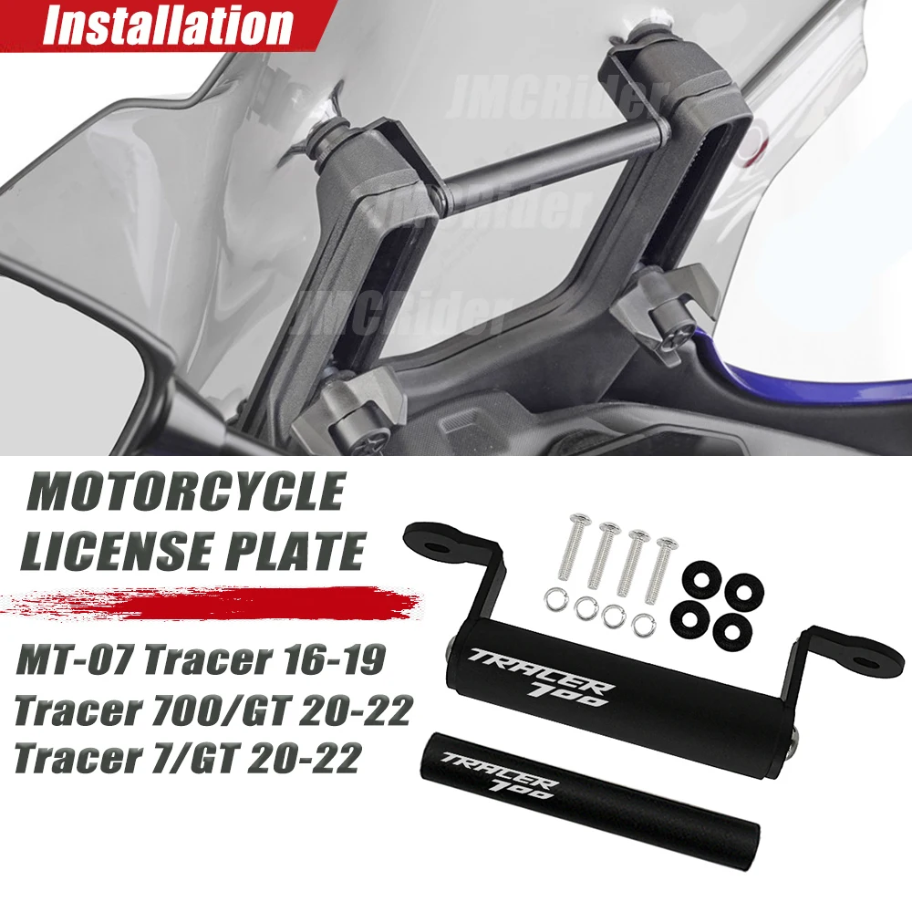 12-22MM-Motorcycle-Accessories-Phone-Holder-Stand-GPS-Navigation-Plate ...
