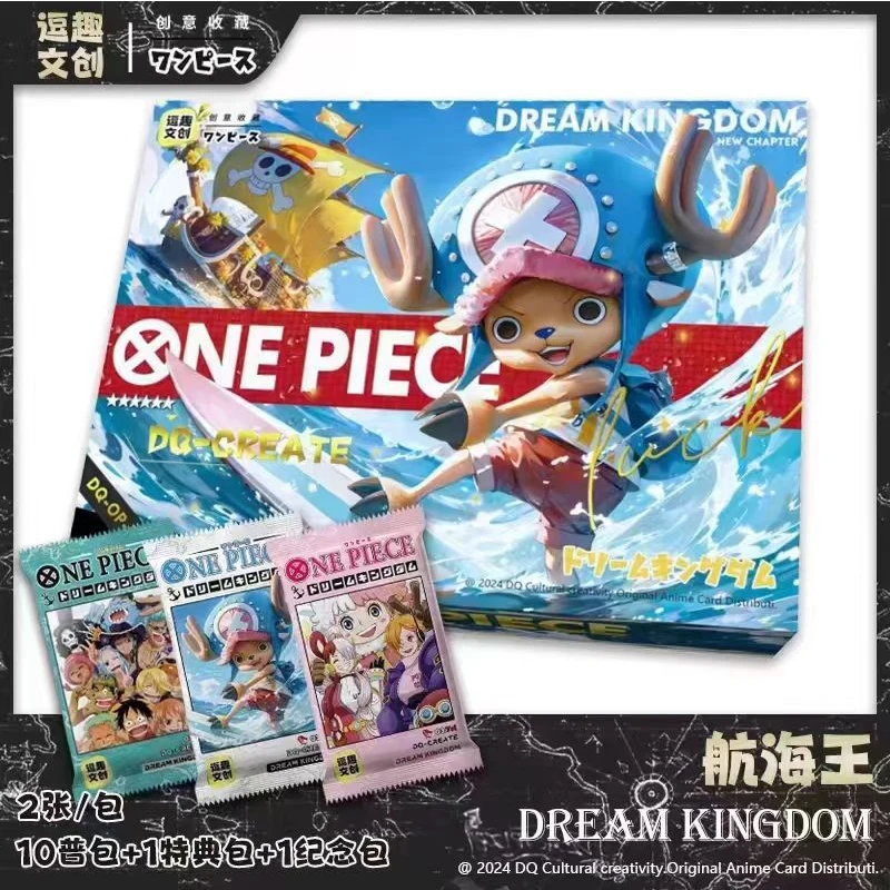 One-Piece-Collection-Cards-Dq-Cultural-Creativity-One-Piece-3-Dream-Kingdom-Booster-Box-Rare ...