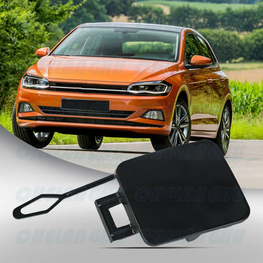 Fit For VW Polo 2018 2019 2020 2021 Car accessories Paintable Front ...