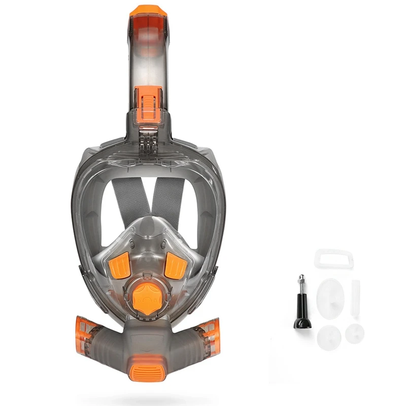 Man-Woman-Scuba-Underwater-Full-Face-Diving-Mask-Snorkeling-Masks-180 ...