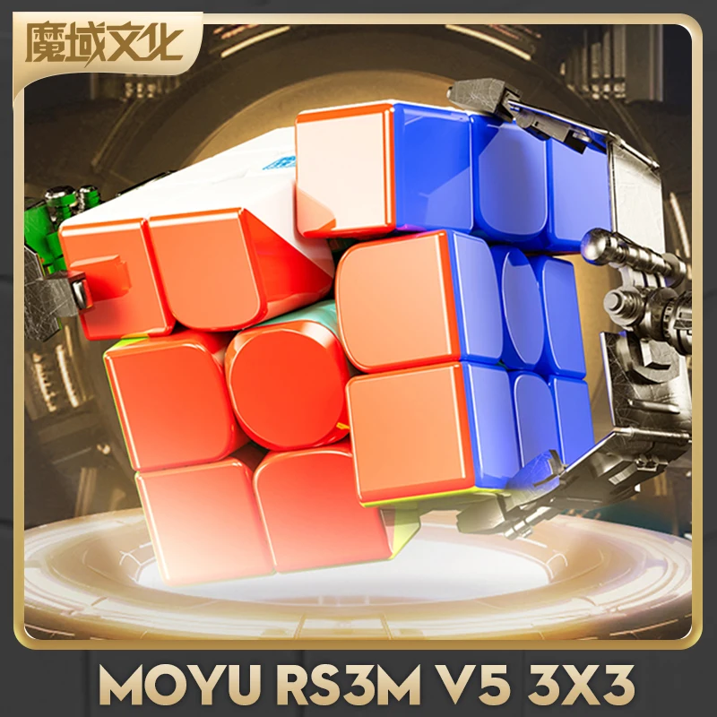 CubeFun-MoYu-RS3M-V5-3x3x3-Magnetic-Magic-Cube-Ball-Core-Professional ...