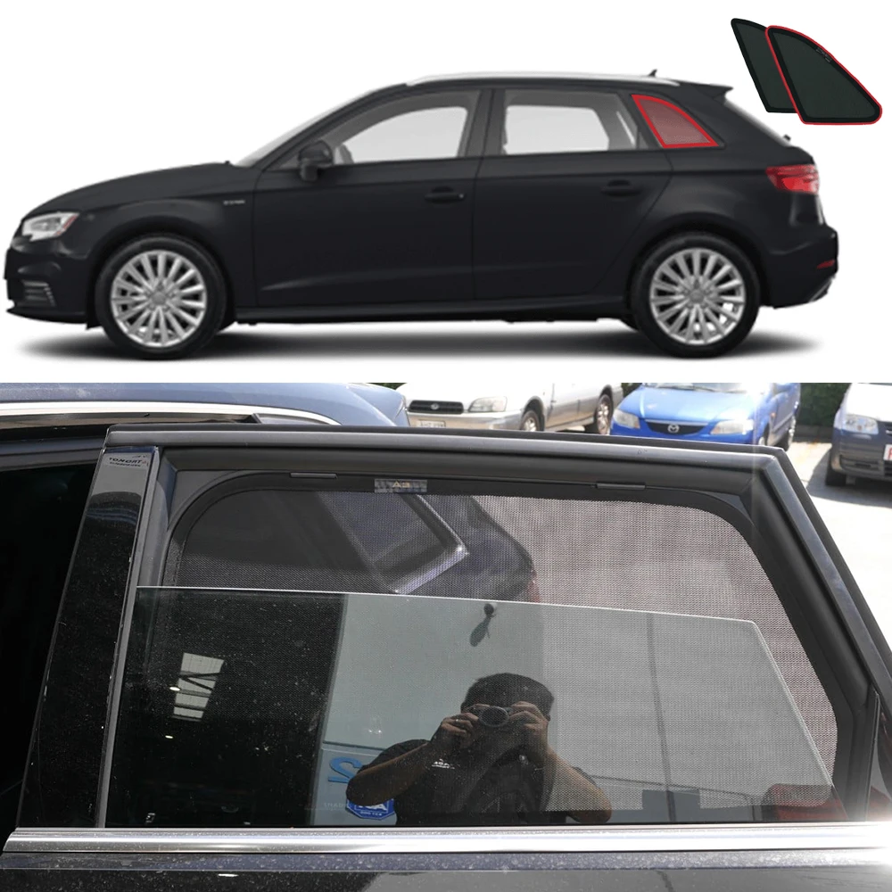 For Audi A3 S3 Sportback 8V 2013-2020 Magnetic Car Sunshade Front ...