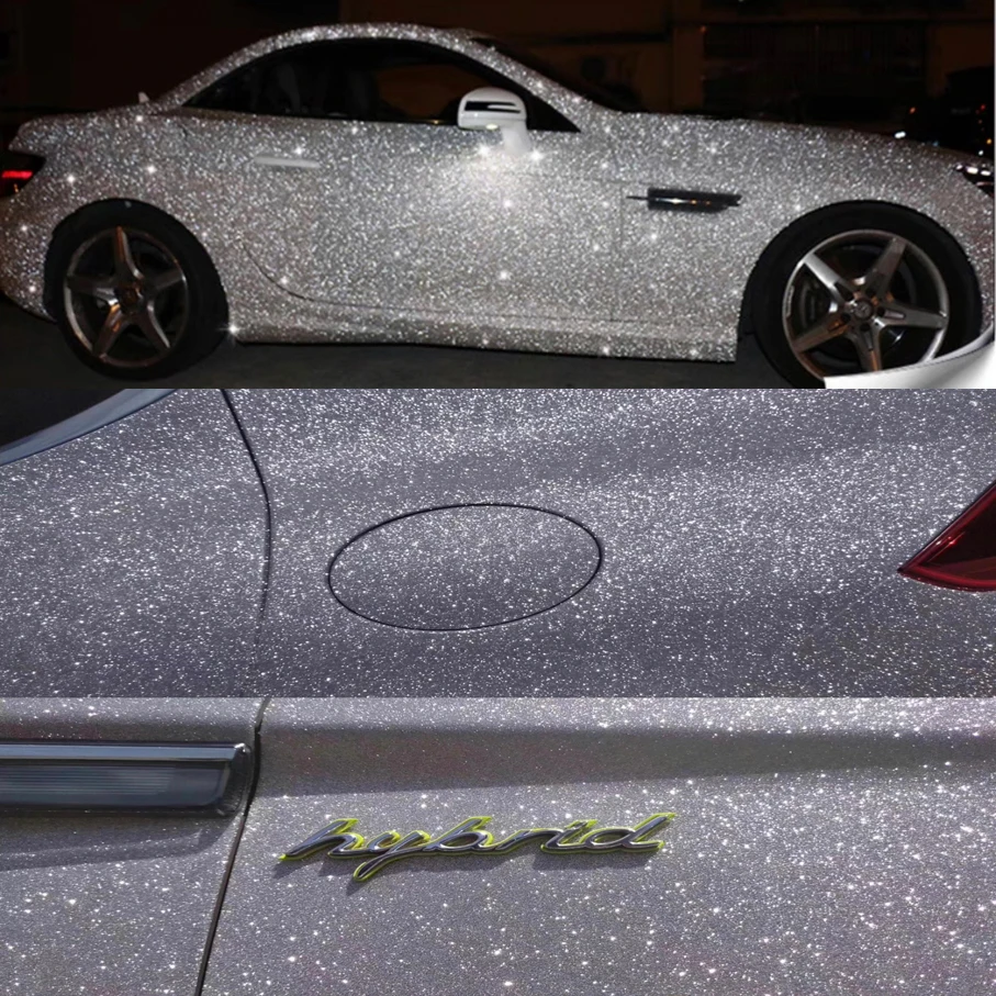 Silver Diamond Car Logo