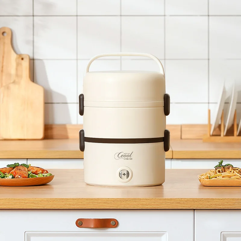 Electric-lunch-Box-Heating-And-Insulation-Double-Deck-lunch-Box-Multi ...