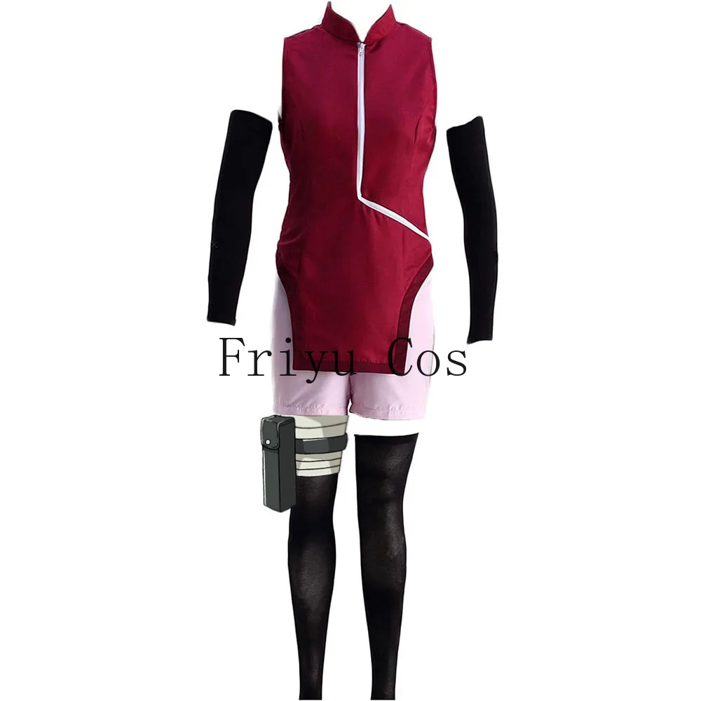 Disfraz-de-Cosplay-Uchiha-Sarada-para-mujer-uniforme-de-Anime-para ...