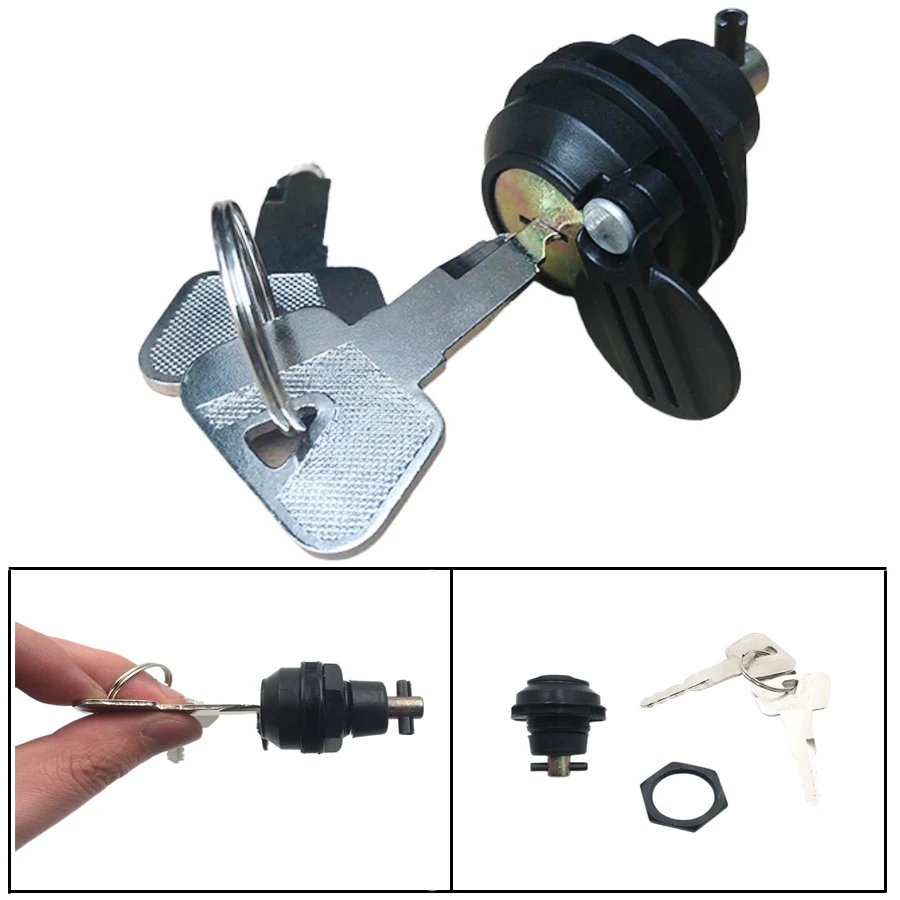 CNC-Aluminum-Motorcycle-Side-Cover-Lock-With-2-Keys-Motorbike-Spare ...