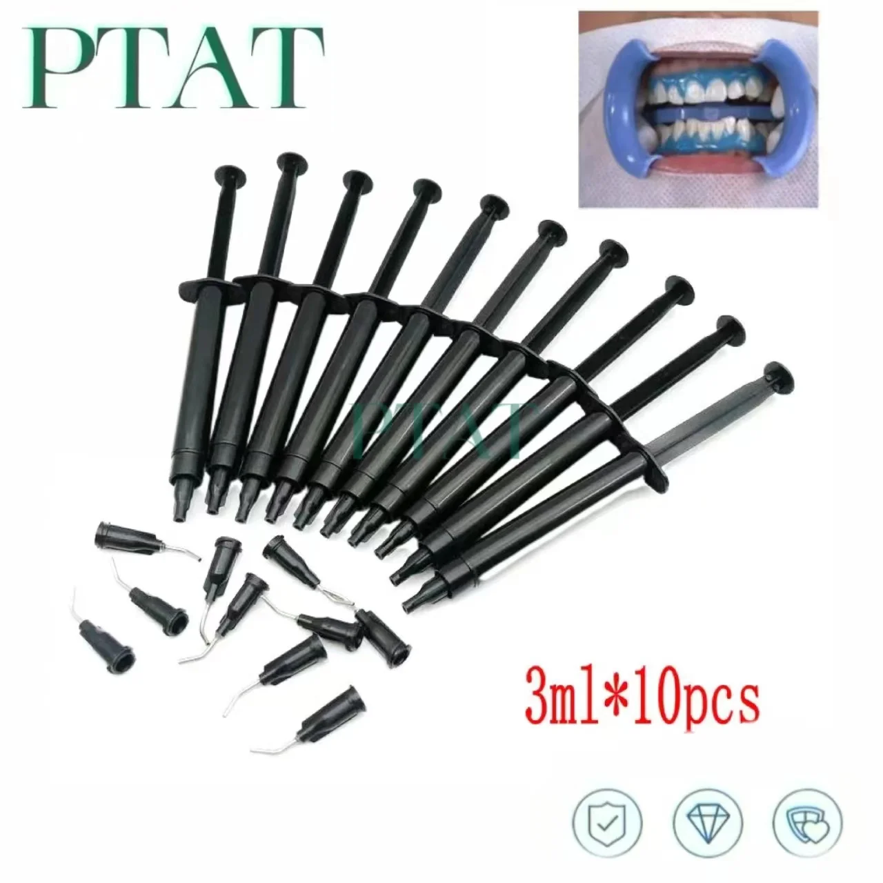10pcs-Professional-Teeth-Whitening-Gingival-Barrier-Dental-Gum-Dam ...