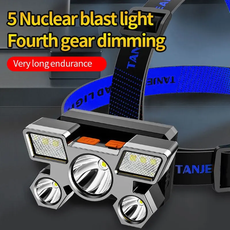 Faro-de-luz-fuerte-l-mpara-LED-de-cinco-cabezas-l-mpara-de-avi-n ...