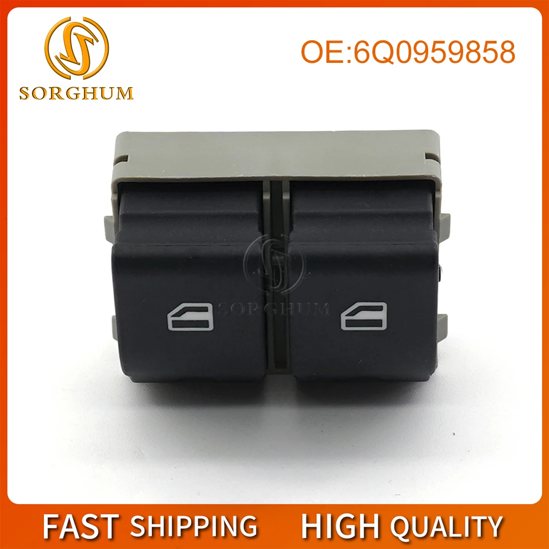 Sorghum 6Q0959858 6Q0 959 858 Car Electric Window Control Switch For ...