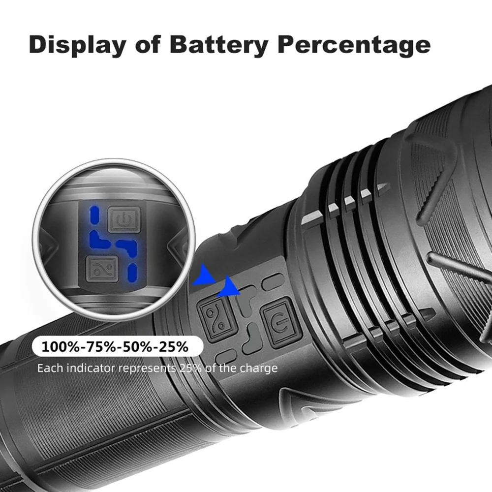 100 Led Flashlight