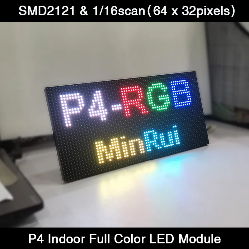 MinRui módulo LED RGB a todo Color para interiores, lámpara SMD2121, HD ...