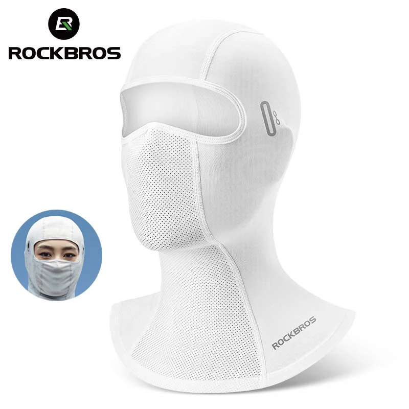 ROCKBROS Summer Cap UPF50+ Balaclava Hood UV Detection High Elastic ...