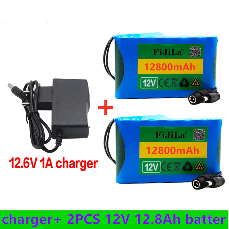 12V-battery-pack-12-8Ah-18650-Rechargeable-Lithium-Ion-battery-pack ...